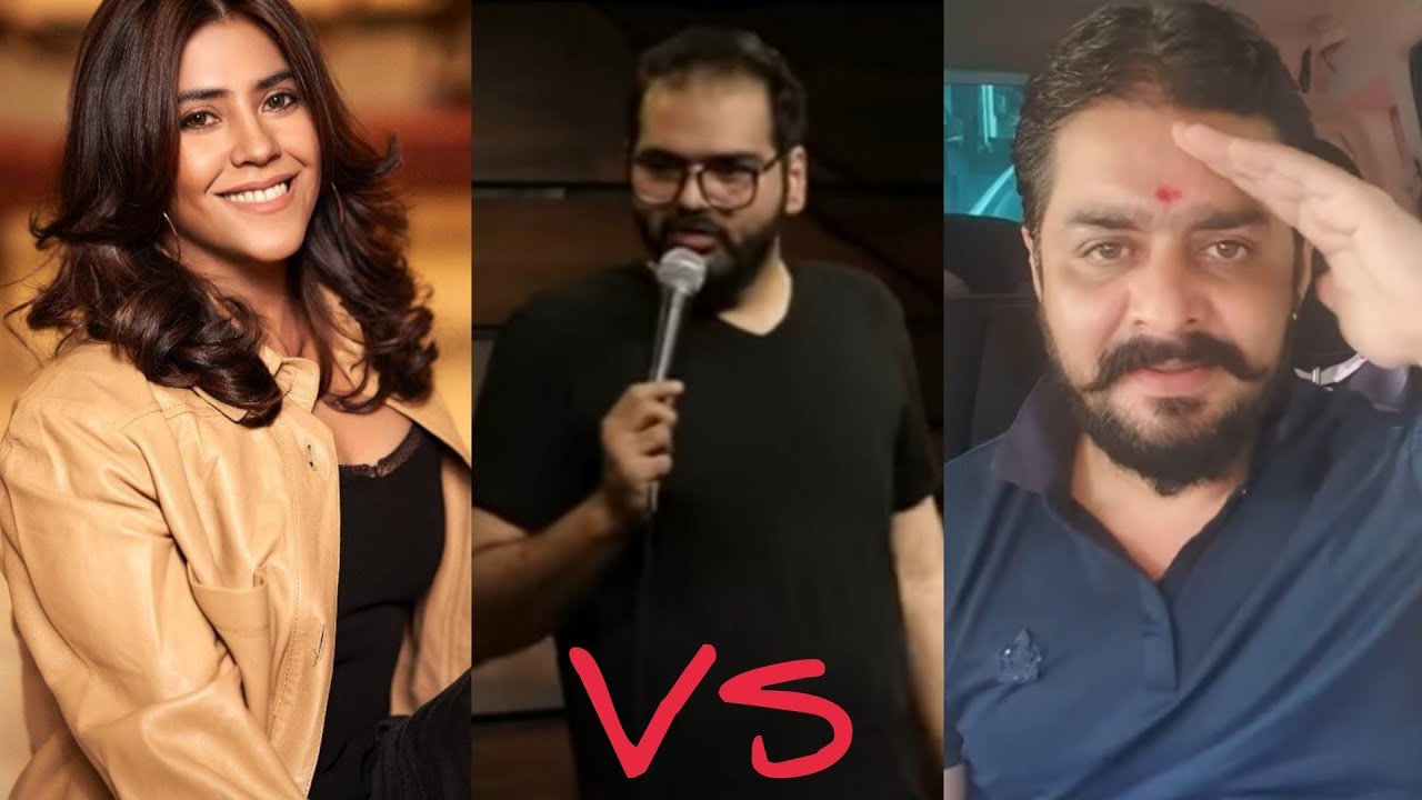 Ekta Kapoor Vs Hindustani Bhau | Kunal Kamra Roast - YouTube