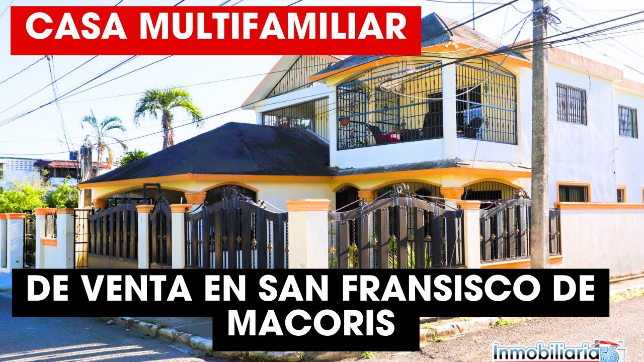 Increíble Oportunidad: Casa en Venta en San Francisco de Macoris al 2x1 ...
