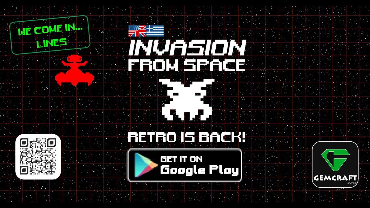 Invasion from Space - Official Trailer (Retro Shooter Arcade Google ...
