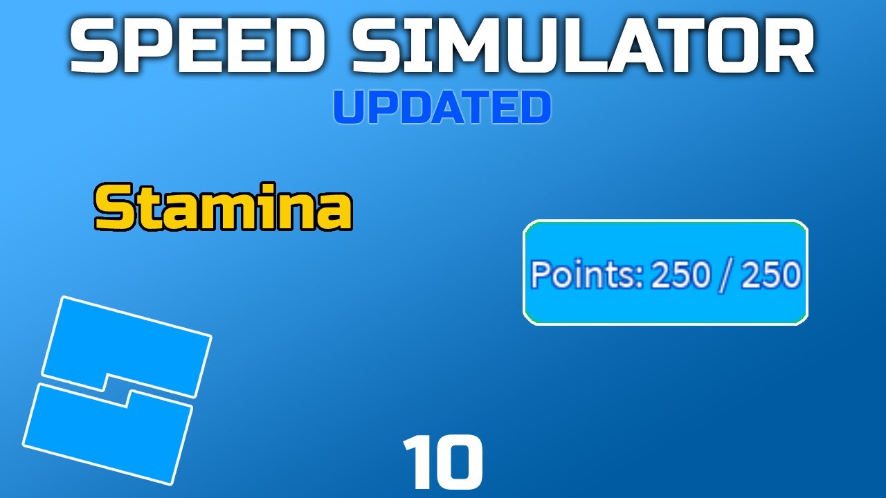 Roblox Studio: How to Make a Speed Simulator | Part 10 | Stamina - YouTube
