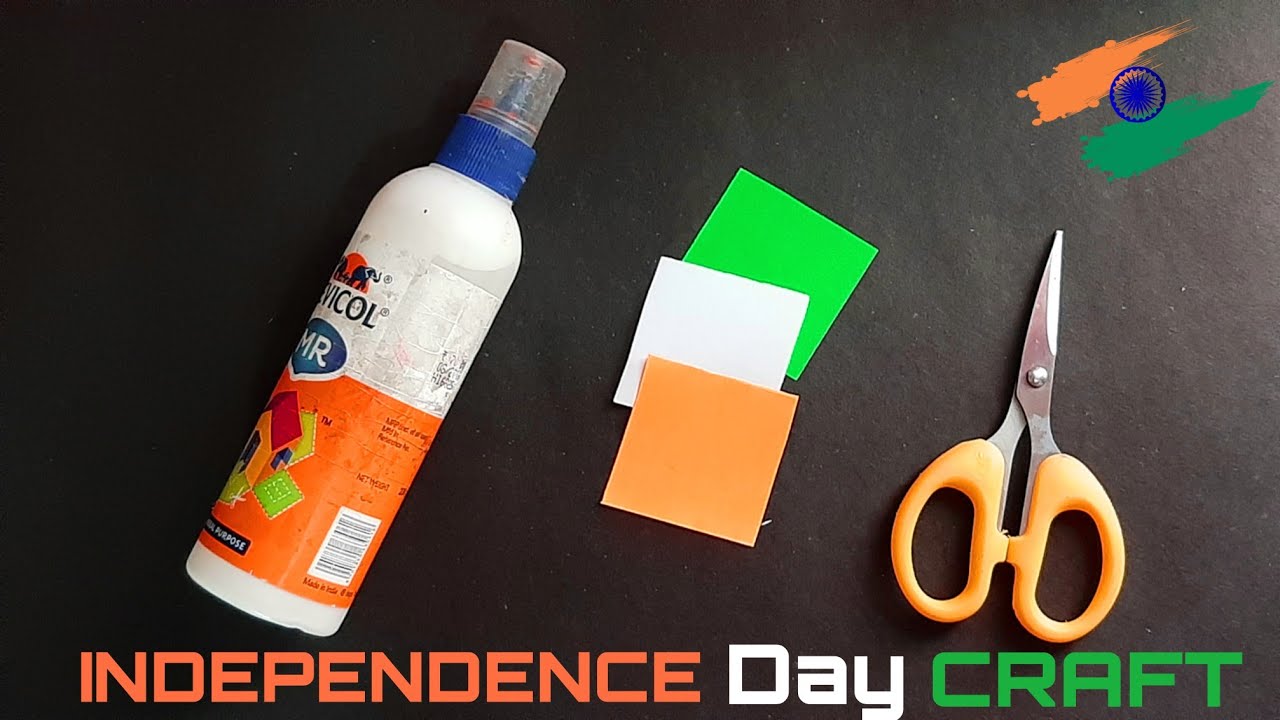 INDEPENDENCE DAY CRAFT 2021, Beautiful craft idea for school project ...