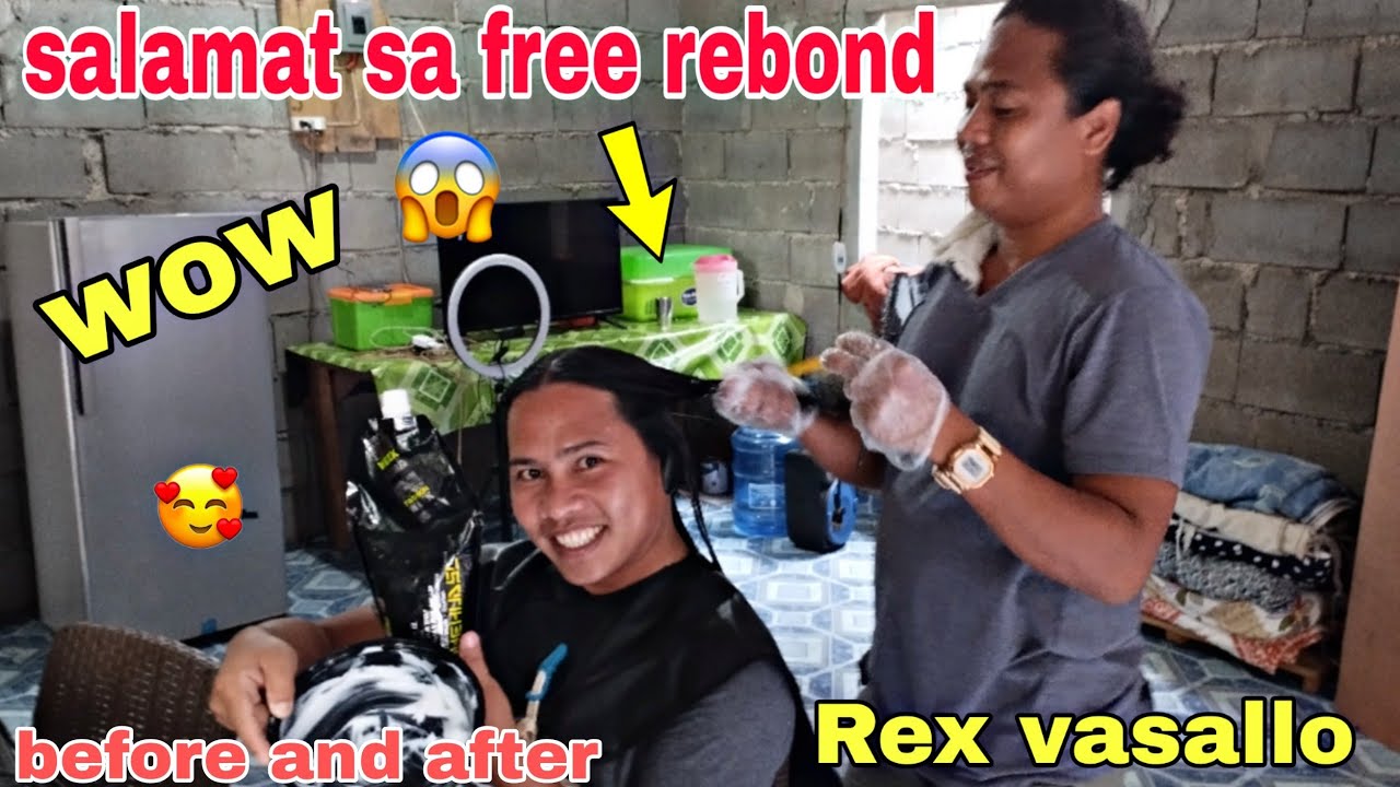 SALAMAT SA LEBRENG REBOND NE REX VASALLO | NA SHOCK SI VERGEL AT MAKAHANAP NA NG AFAM - YouTube