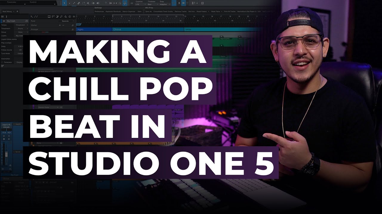 How to Make a Chill Pop Beat in Studio One 5 - YouTube