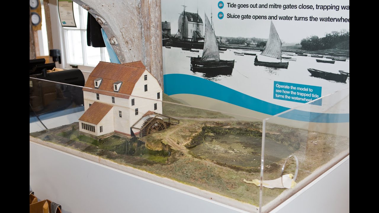 How a Tide Mill is powered by the tides - YouTube