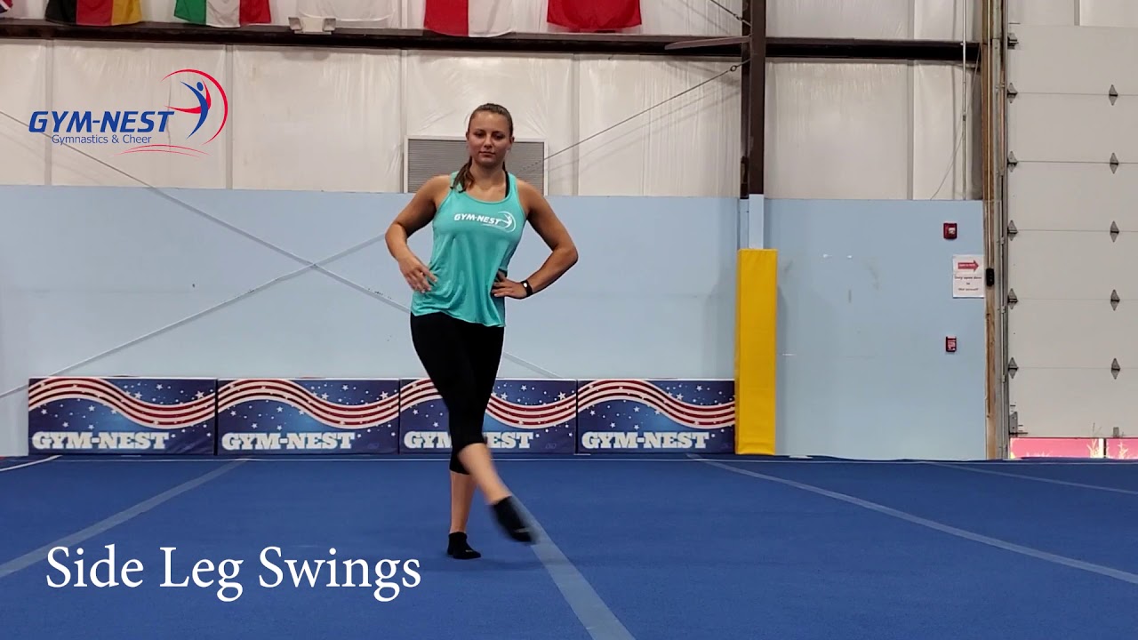 Side Leg Swings - YouTube