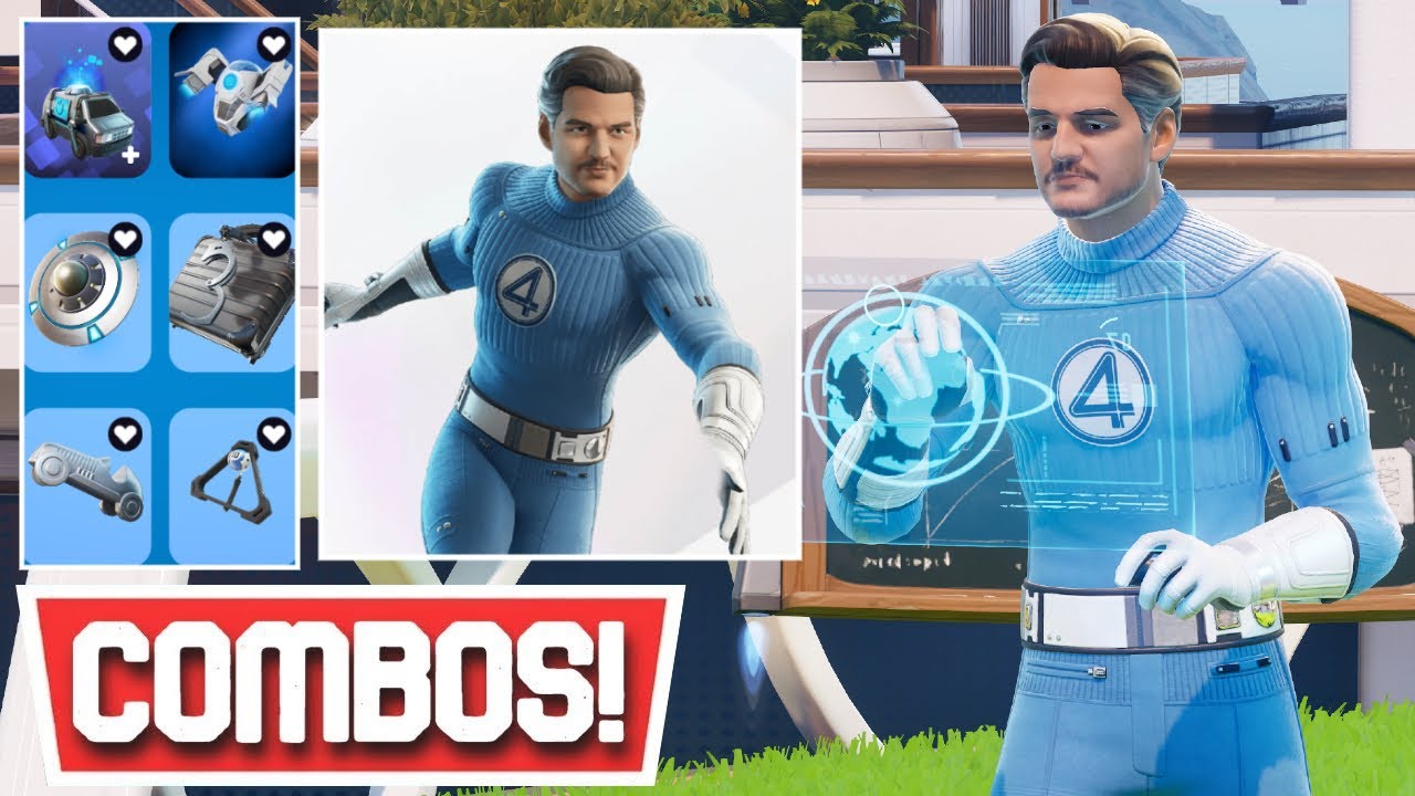 *NEW* BEST REED RICHARDS SKIN COMBOS! | Fortnite - YouTube