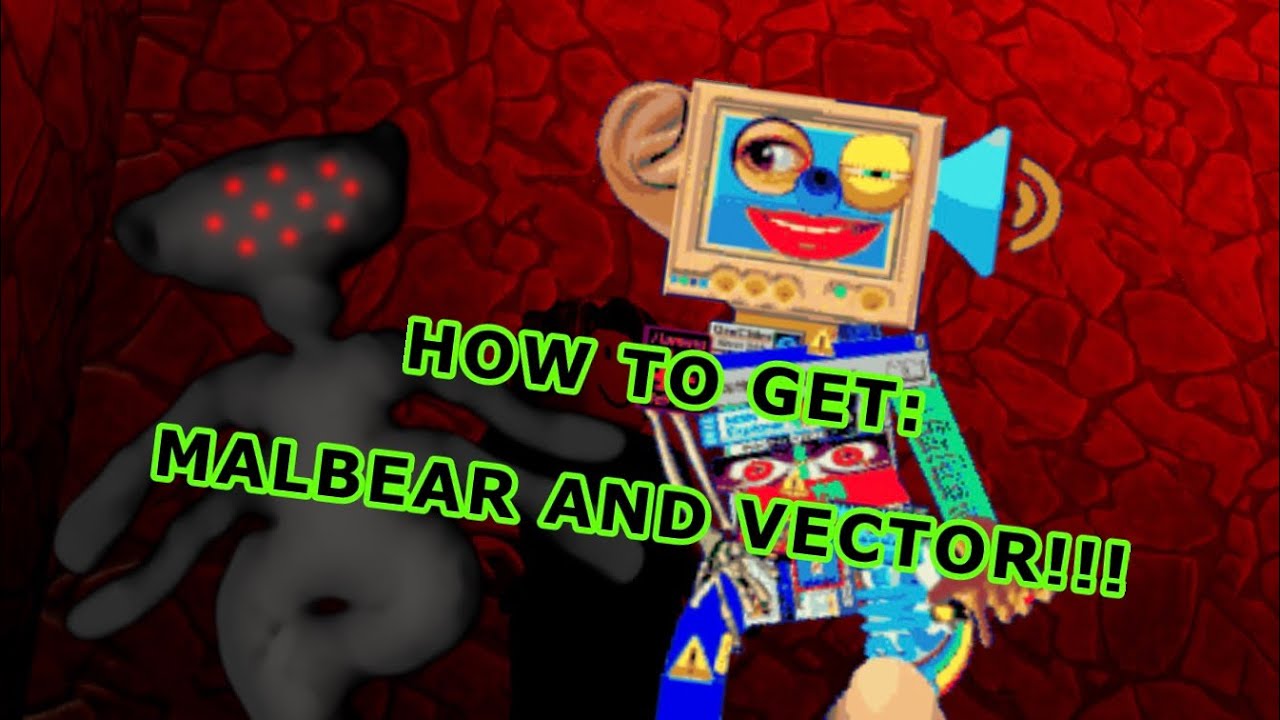 HOW TO GET MALBEAR AND VECTOR ON ROBLOX BEAR!!! - YouTube