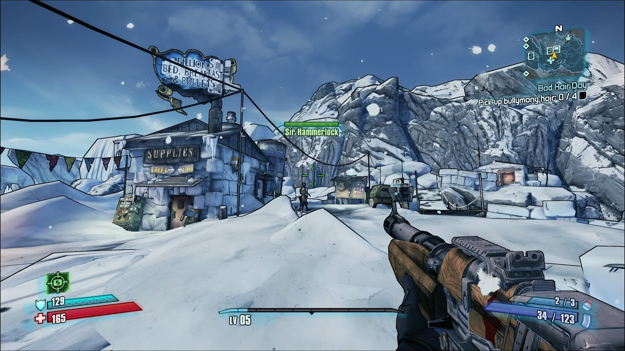 Borderlands 2 Zero Pt. 1 - Clear Liar's Berg/Shielded Favors/Handsome ...