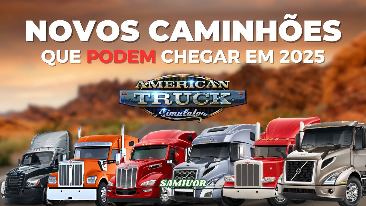 NOVIDADES | ATS | TODOS os NOVOS caminhões revelados - Live de Natal da ...
