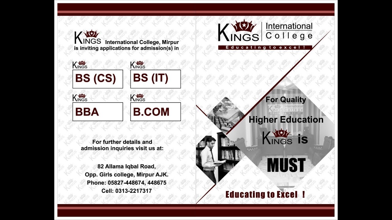Admission Open 2020 | Kings International College - YouTube