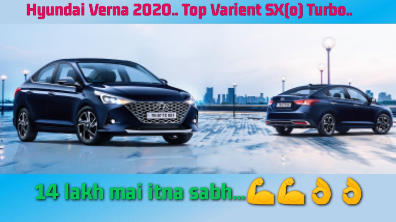 Hyundai Verna. Full walk around and review of SX(O) TURBO Varient #TOP ...