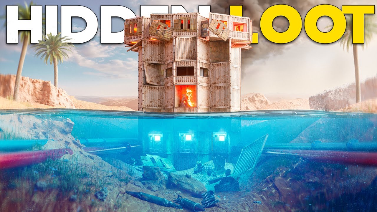 Rust - The SECRET Underwater Vault - YouTube