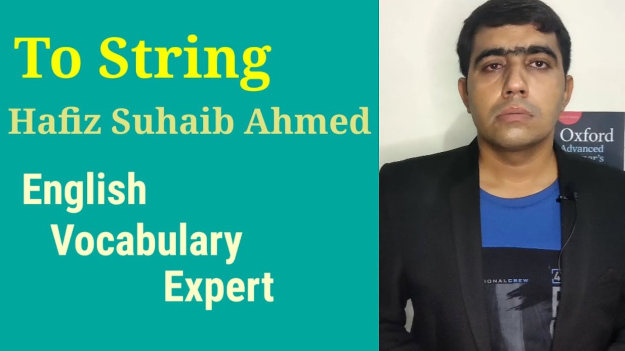 2 Meanings of 'String (verb)' - YouTube