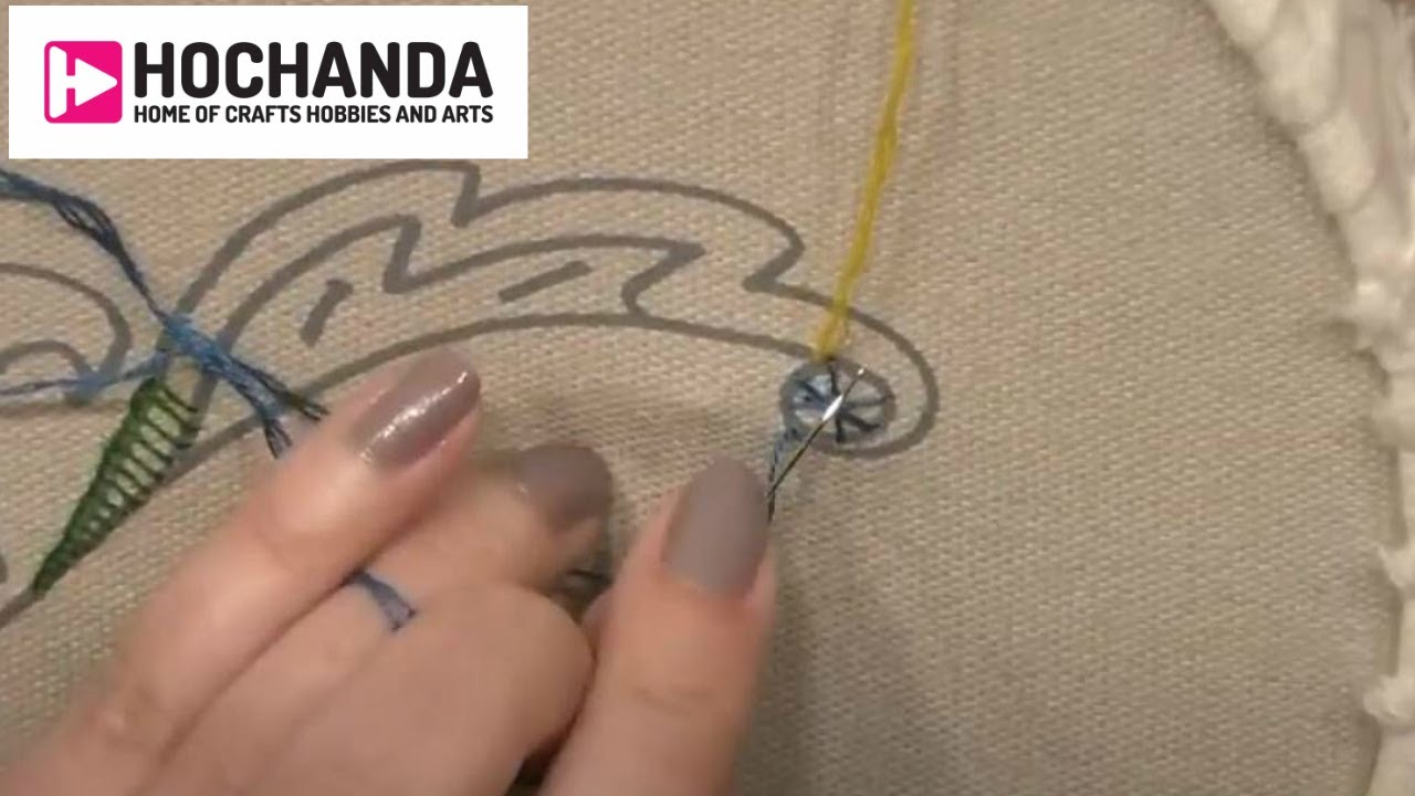 Embroidery Tutorials and Techniques with Helen McCook on Hochanda - YouTube