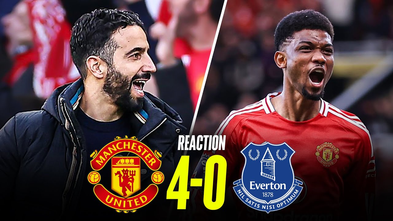 HUGE AMORIM WIN! Amad UNREAL, Zirkzee & Rashford SUPERB! | MAN UTD 4-0 ...