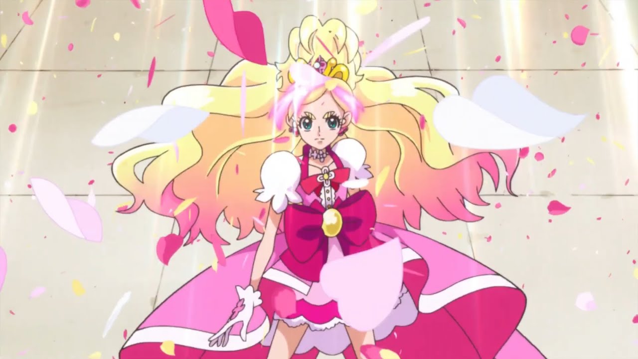 Cure Flora Transformation {Ver. Ep 39} (Go! Princess Precure) - YouTube