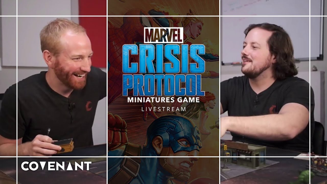 A Full Game of Marvel Crisis Protocol | Setup and Gameplay - YouTube