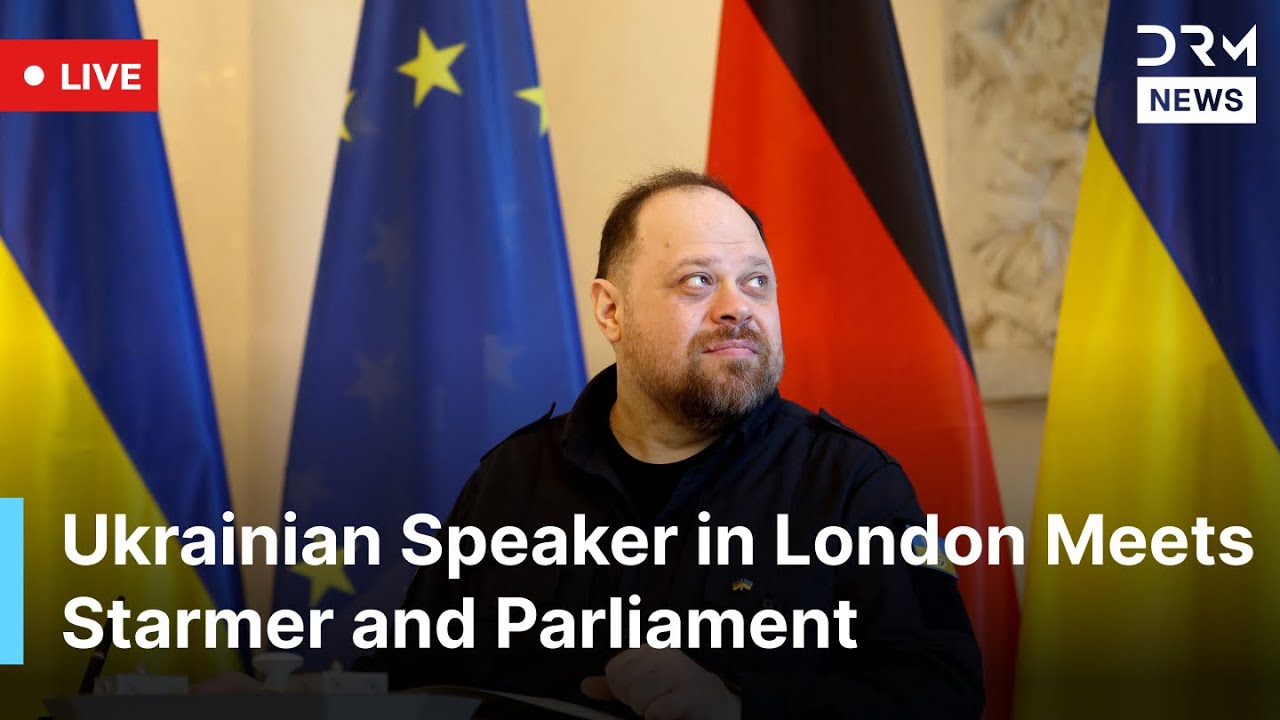 LIVE: Ukrainian Parliament Speaker Ruslan Stefanchuk Addresses UK ...