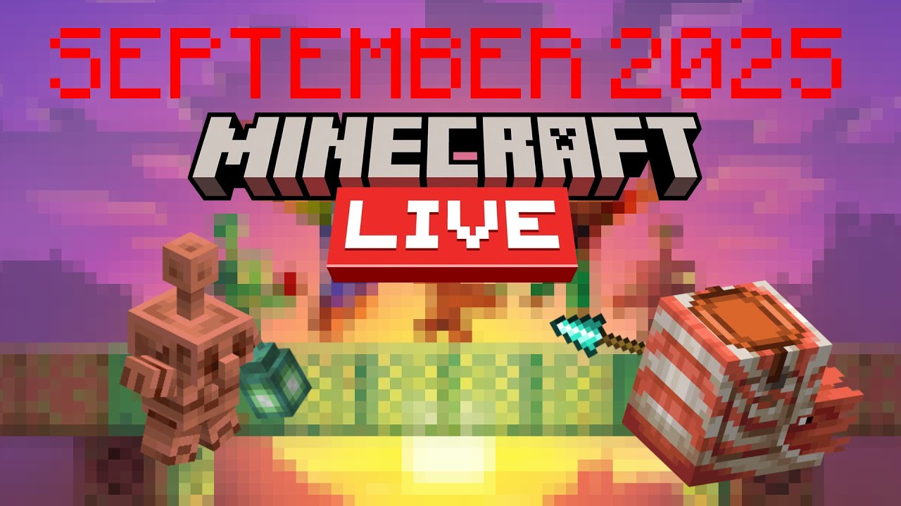 Minecraft Live September 2025 (🌎MINECRAFT LIVE BAY BEE ⛏️ Watch Along ...
