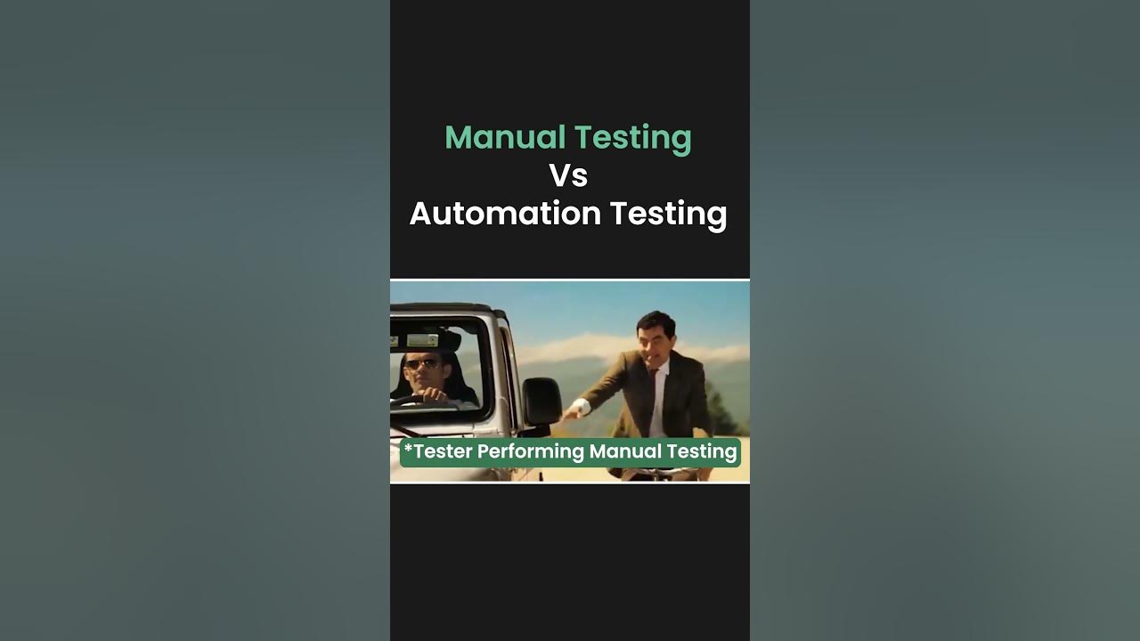 QA Memes: Manual Testing Vs Automation Testing - YouTube