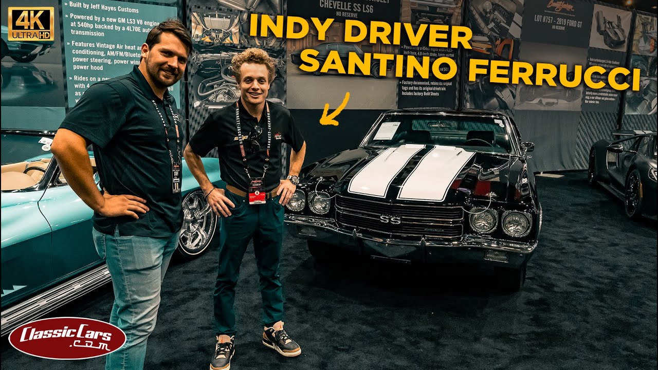 We Interviewed IndyCar Driver Santino Ferrucci - YouTube