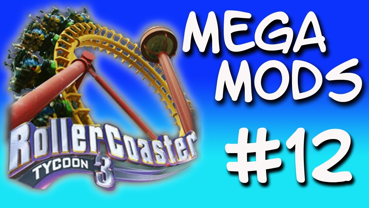 Roller Coaster Tycoon 3 - Mega Mods - Part 12 - Most Dangerous Slide ...