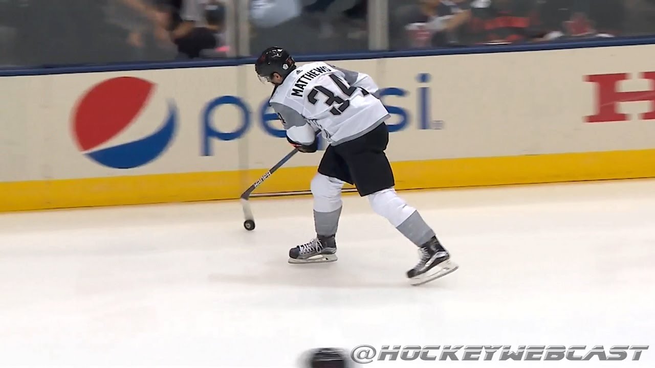 Auston Matthews' Slick Move in Warmup - World Cup of Hockey 2016 (HD ...