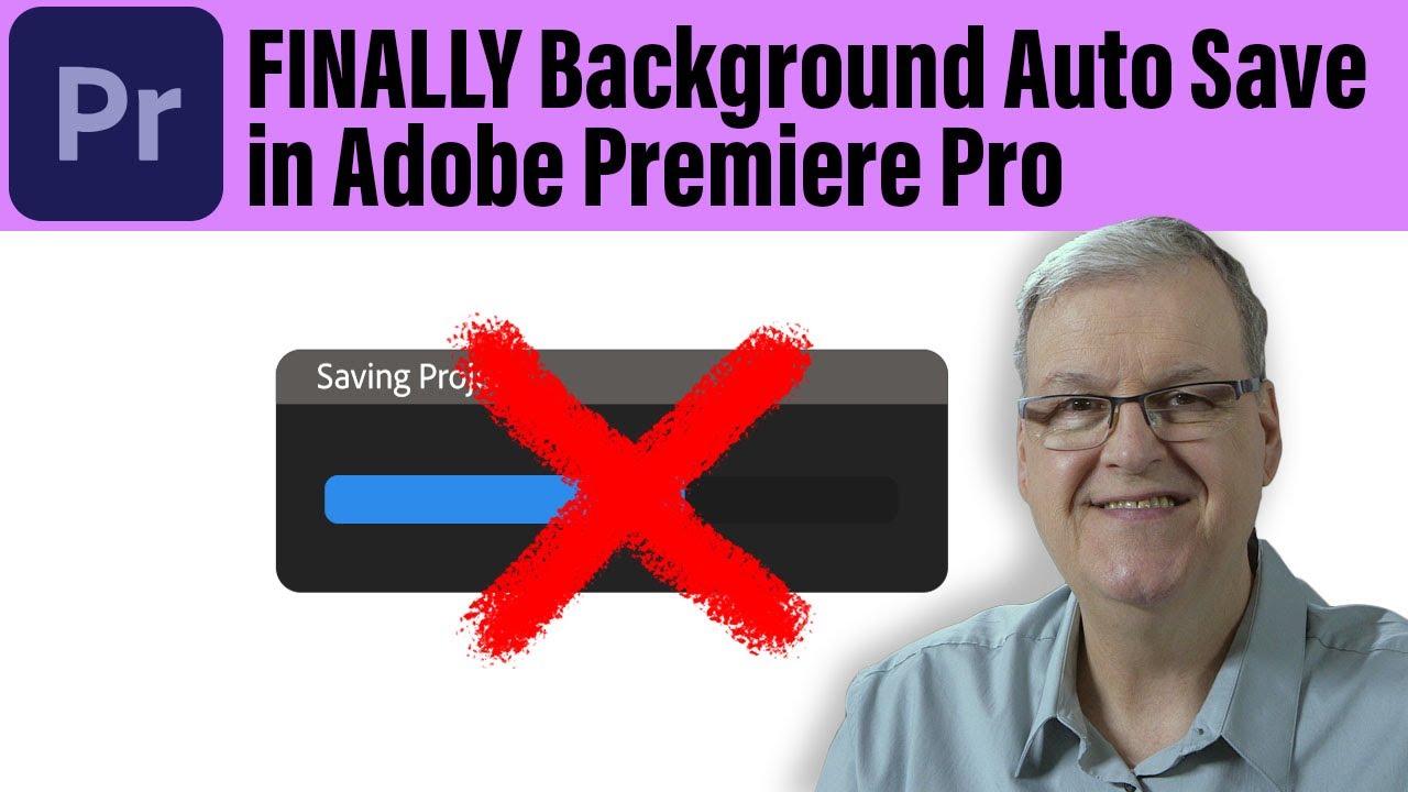 FINALLY Background Auto Save in Adobe Premiere Pro - YouTube
