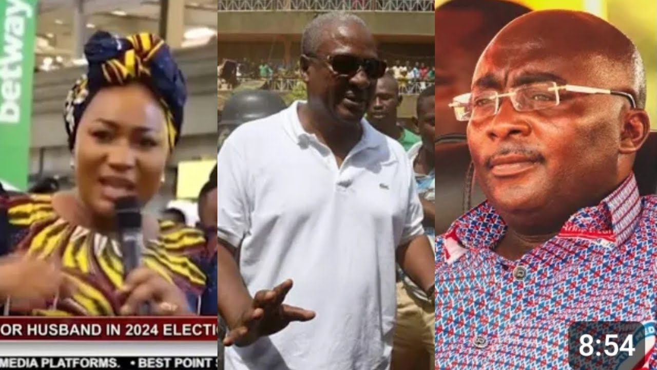 OMG..*Listen to what Samira told John Mahama_if men are talking Ű too U ...