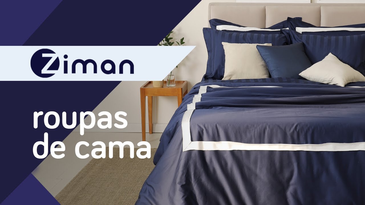 LANÇAMENTO ROUPAS DE CAMA | ZIMAN - YouTube