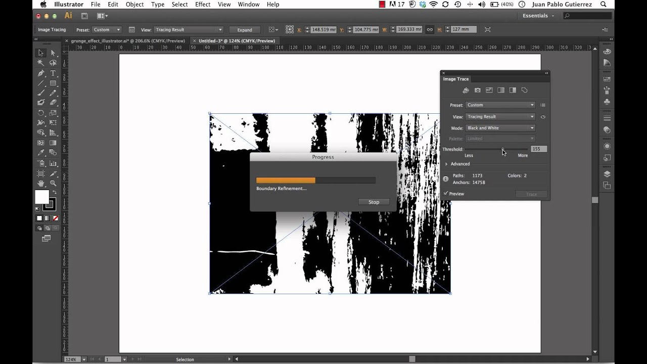 How to Create a Grunge Effect in Illustrator CS6 Part 2 | BlueMelon ...