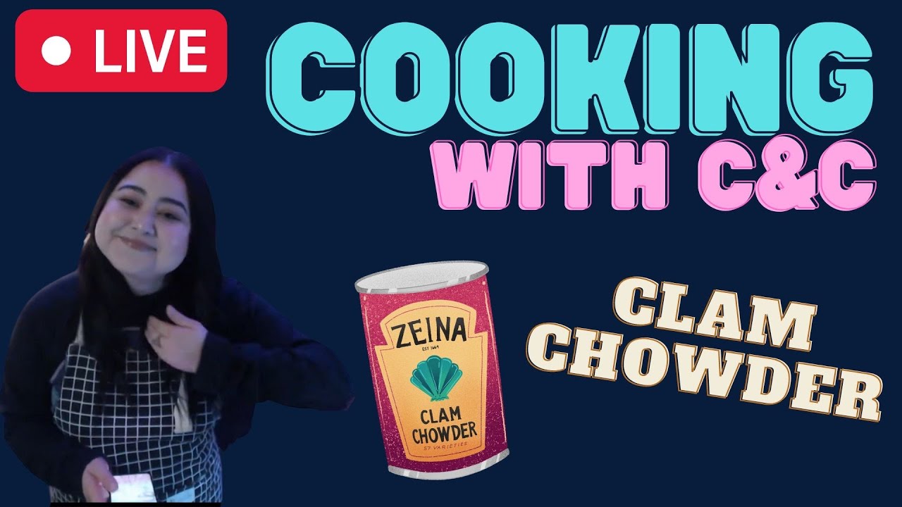 🔴#LIVE COOKING WITH CRISTAL AND CRIS I CLAM CHOWDER! #Cooking #Recipe # ...