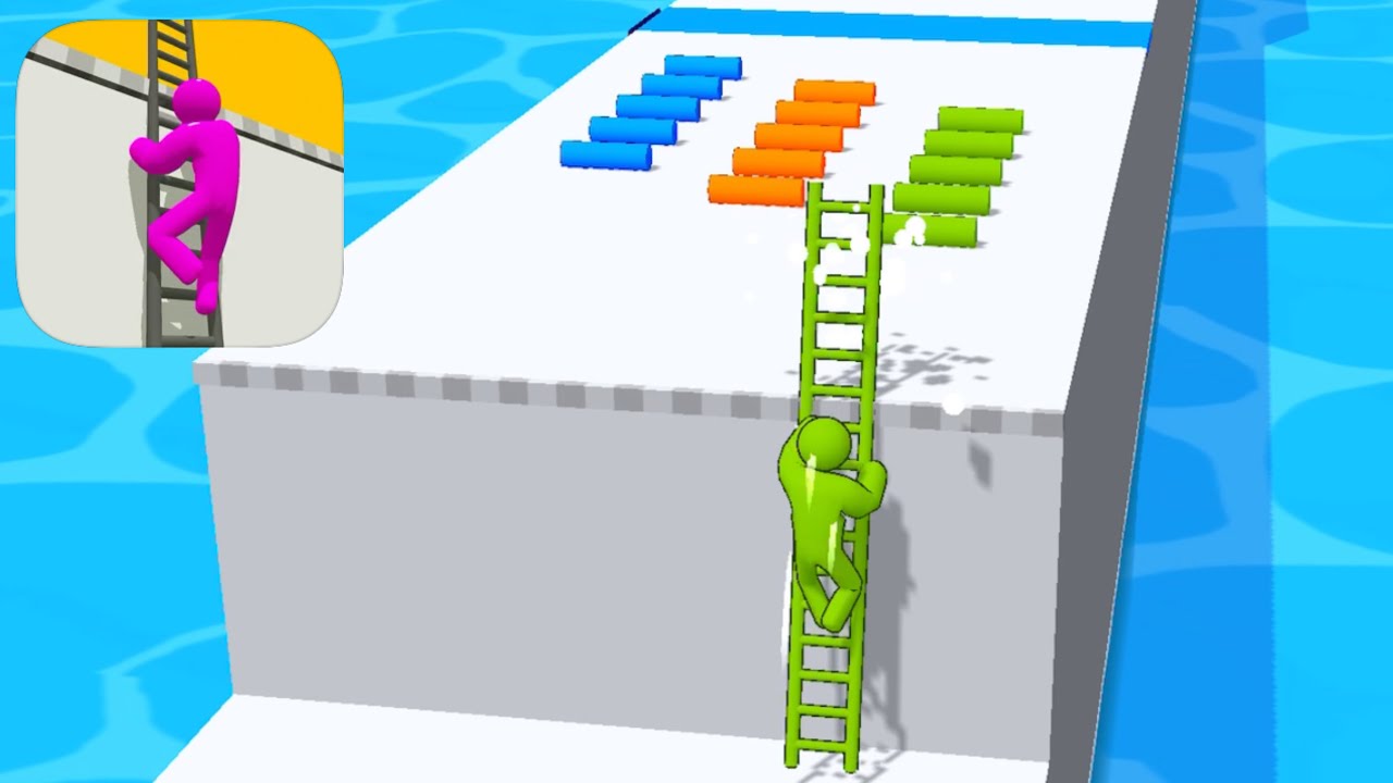 Ladder Master Color Run - All Levels Gameplay Android, iOS - YouTube