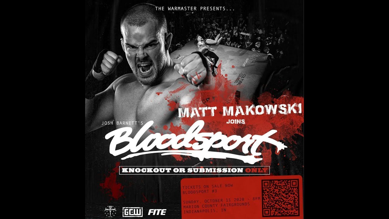 Matt Makowski Interview for Josh Barnett's Bloodsport 3: Simon Grimm ...
