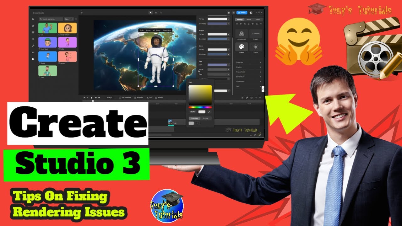 Create Studio 3 Tips On Fixing Rendering Issues. #createstudio3 # ...