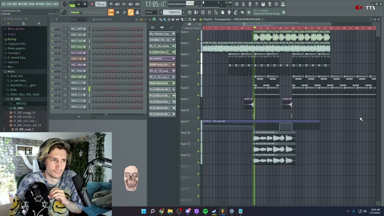 xQc - DJ Toenail "OOOOOooooOOOoooo" New Track!!! - YouTube