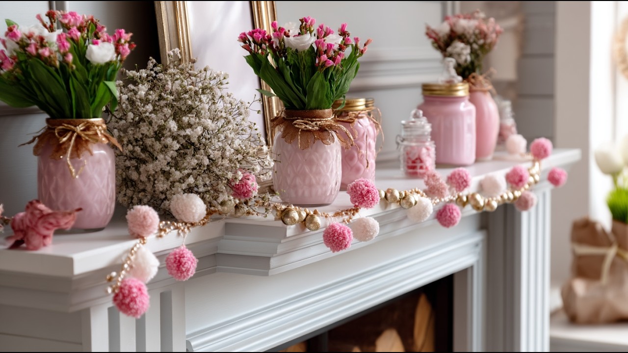 15 Pink & Gold Easter DIY Decor Ideas for a Spring Wonderland in Every ...