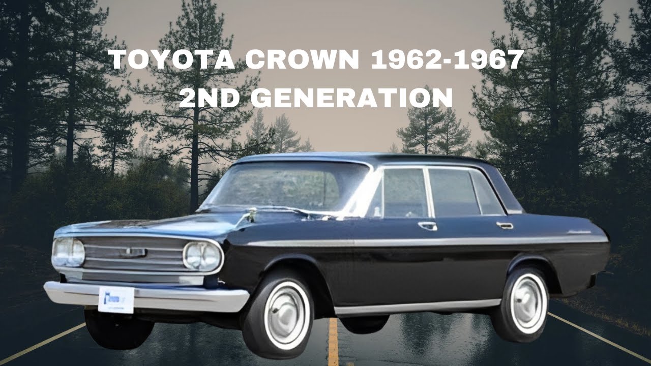 Classic Toyota Crown 2nd Gen (1962-1967) | Classic JDM Luxury Sedan ...