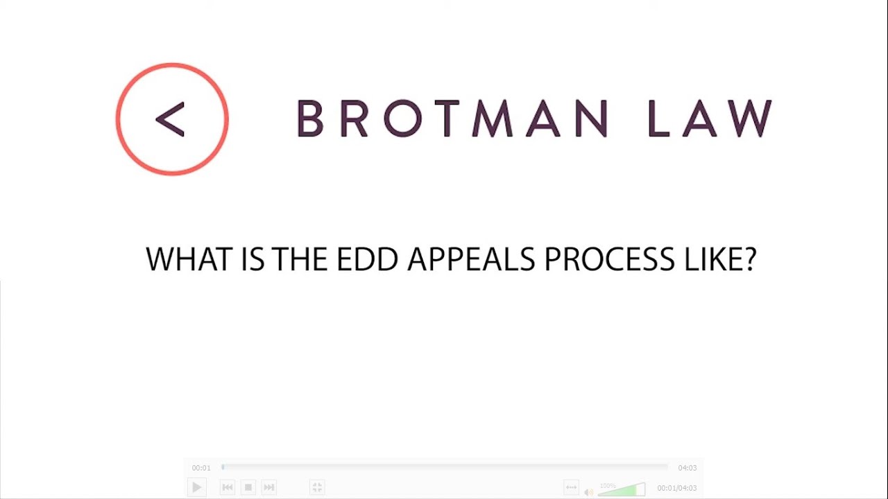 What Is The EDD Appeals Process Like? - YouTube