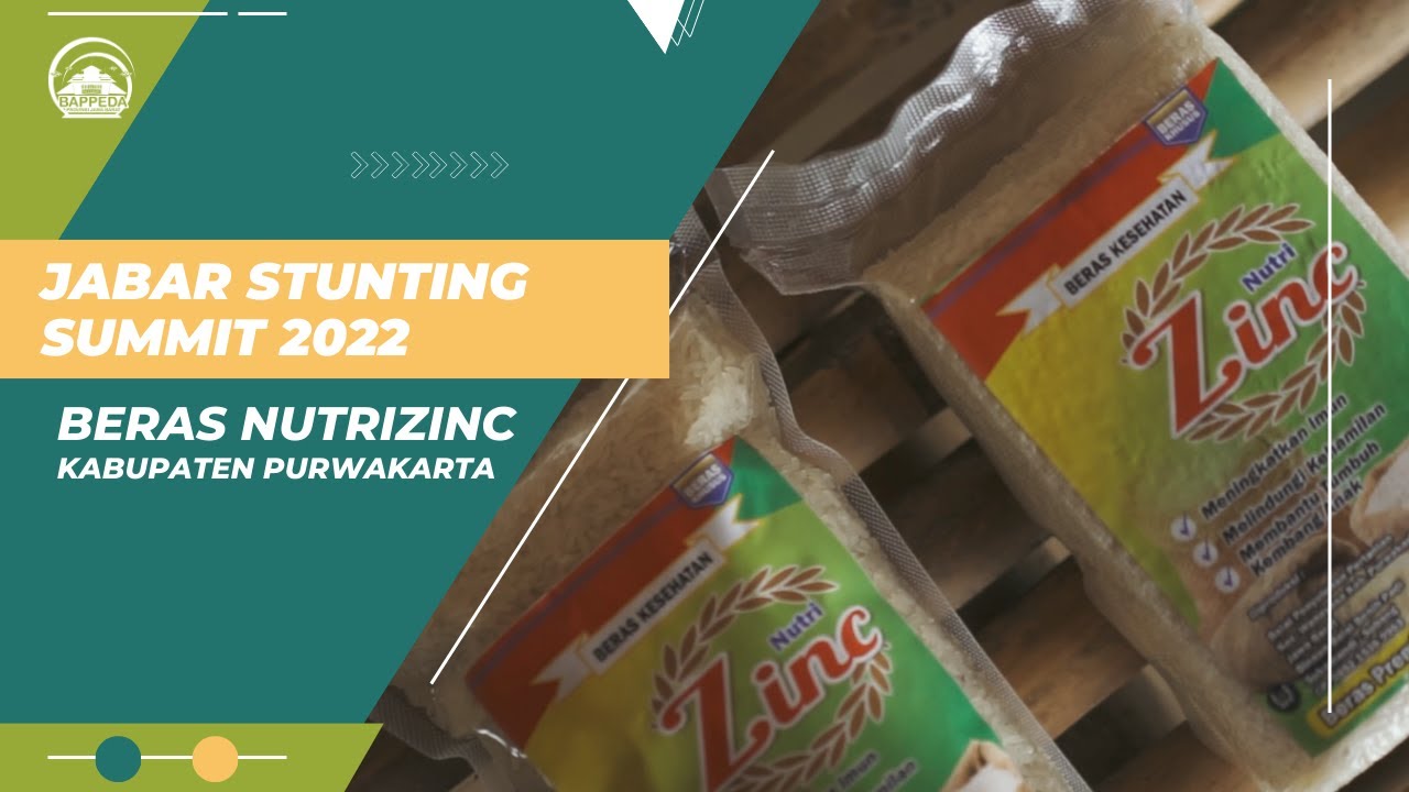 BERAS NUTRIZINC | JABAR STUNTING SUMMIT 2022 - YouTube