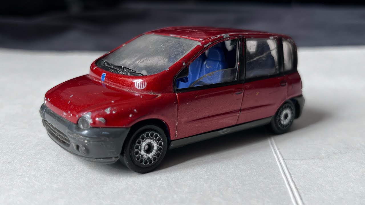 Fiat Multipla by Majorette old diecast scale 1/43 model #fiat # ...