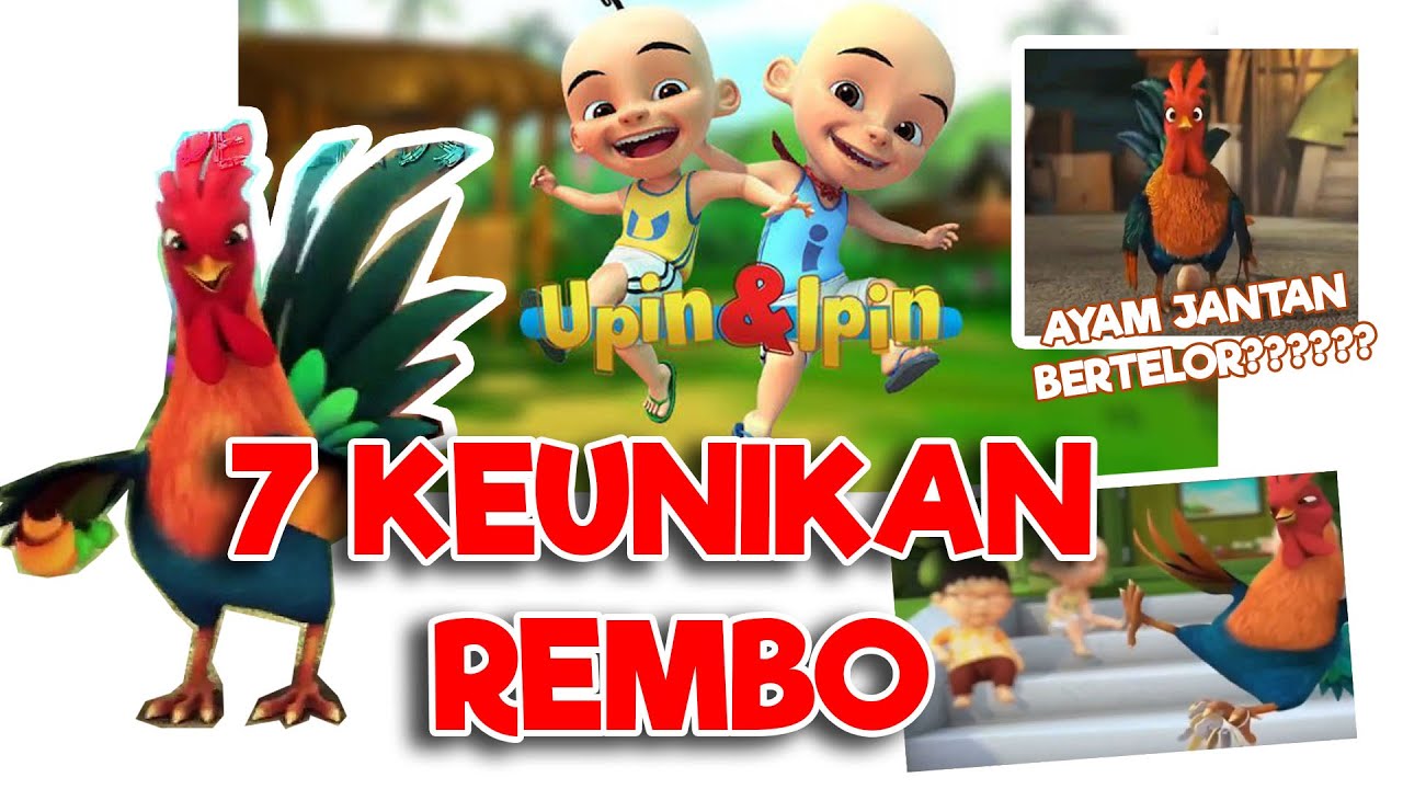 7 Keunikan Rambo, Upin Mau Goreng Si Rambo - YouTube