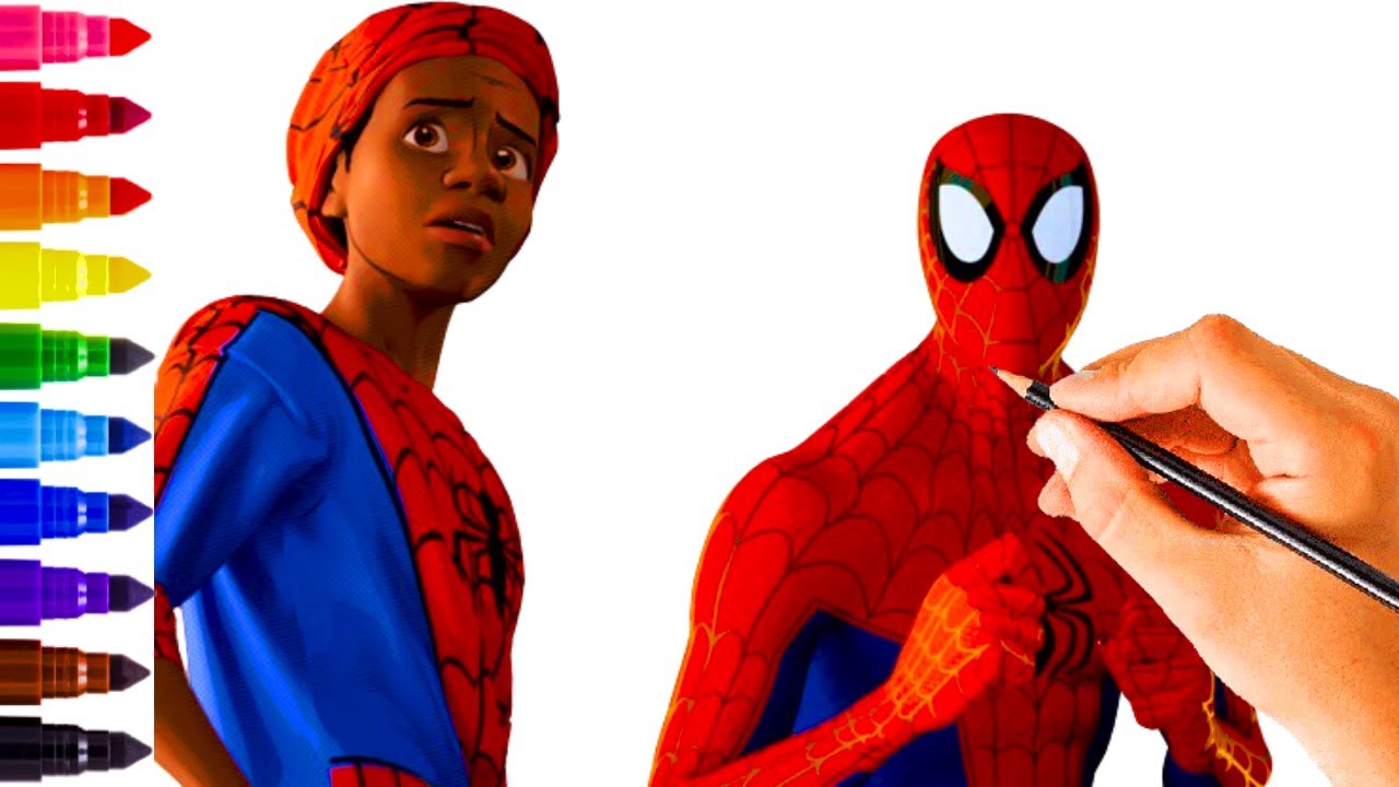 Spider-Man Speed Painting | Spiderman Professional Drawing - YouTube