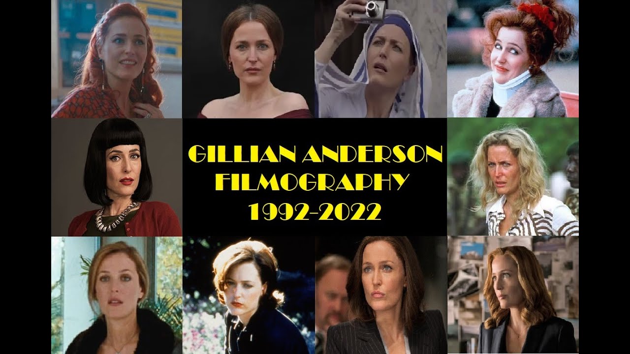 Gillian Anderson: Filmography 1992-2022 - YouTube