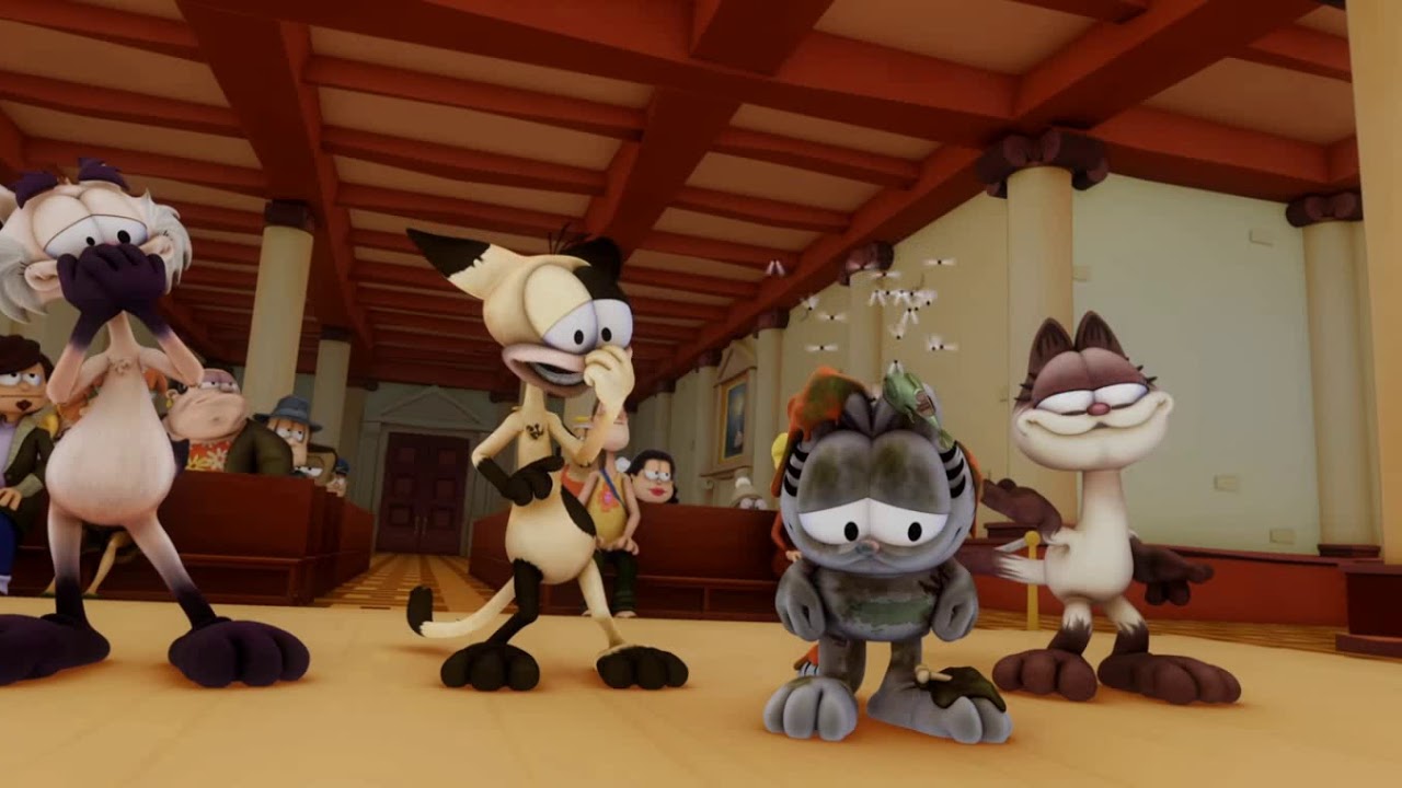 THE GARFIELD SHOW - The Art Of Being Uncute Mistake - YouTube