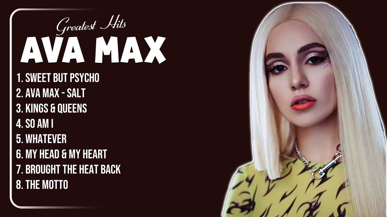 Ava Max Greatest Hits Full Album 2025 - Ava Max Best Songs Playlist ...