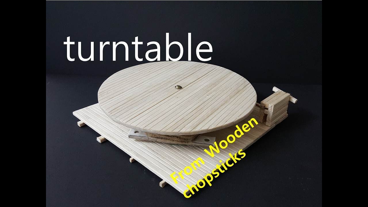 making a turntable - YouTube