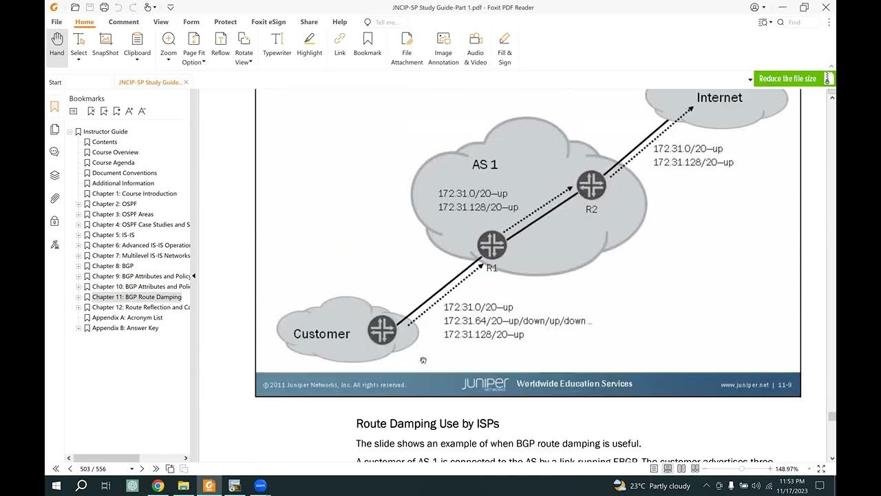 IPv4/IPv6 Multivendor Routing (OSPF and BGP) Class 29 [BGP Route Dampening] - YouTube