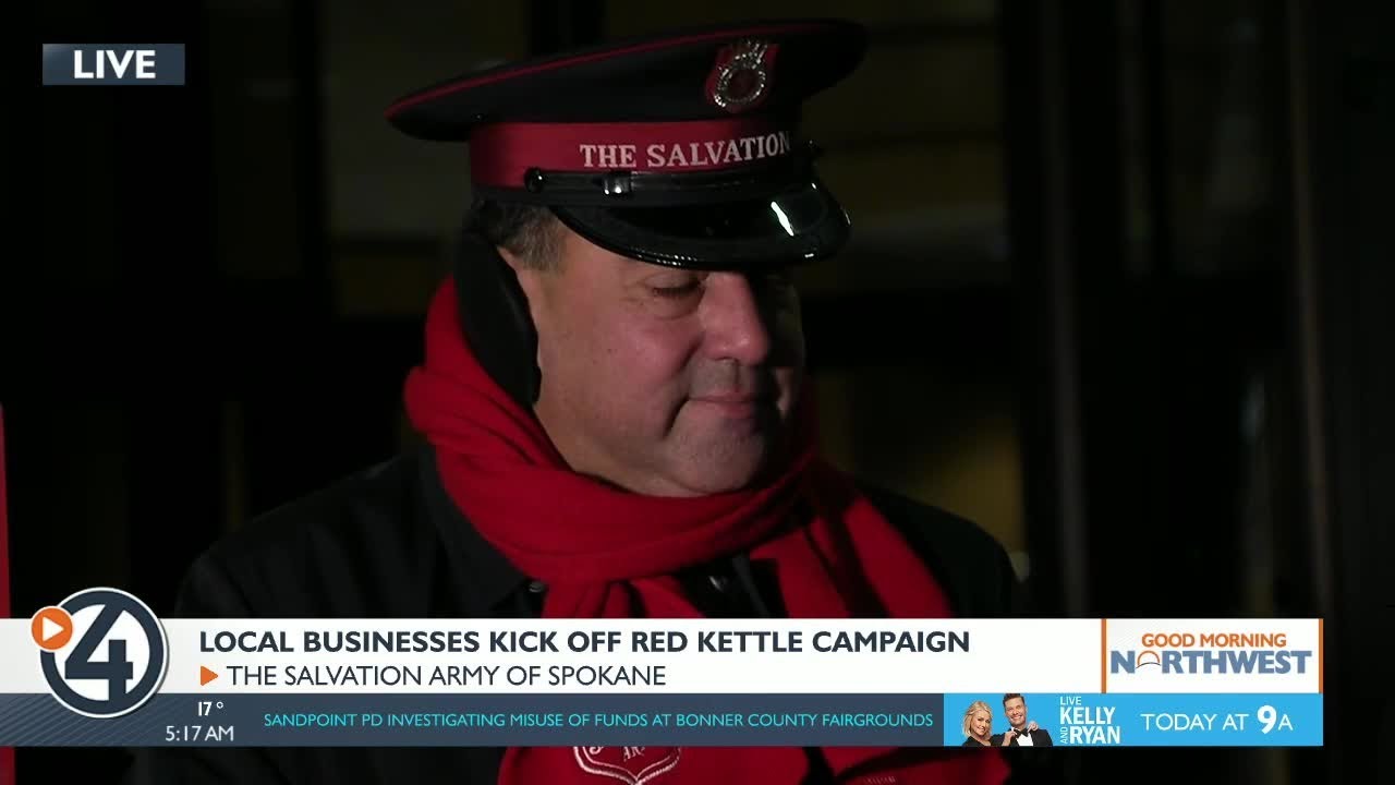 Here come the red kettles and ringing bells! - YouTube