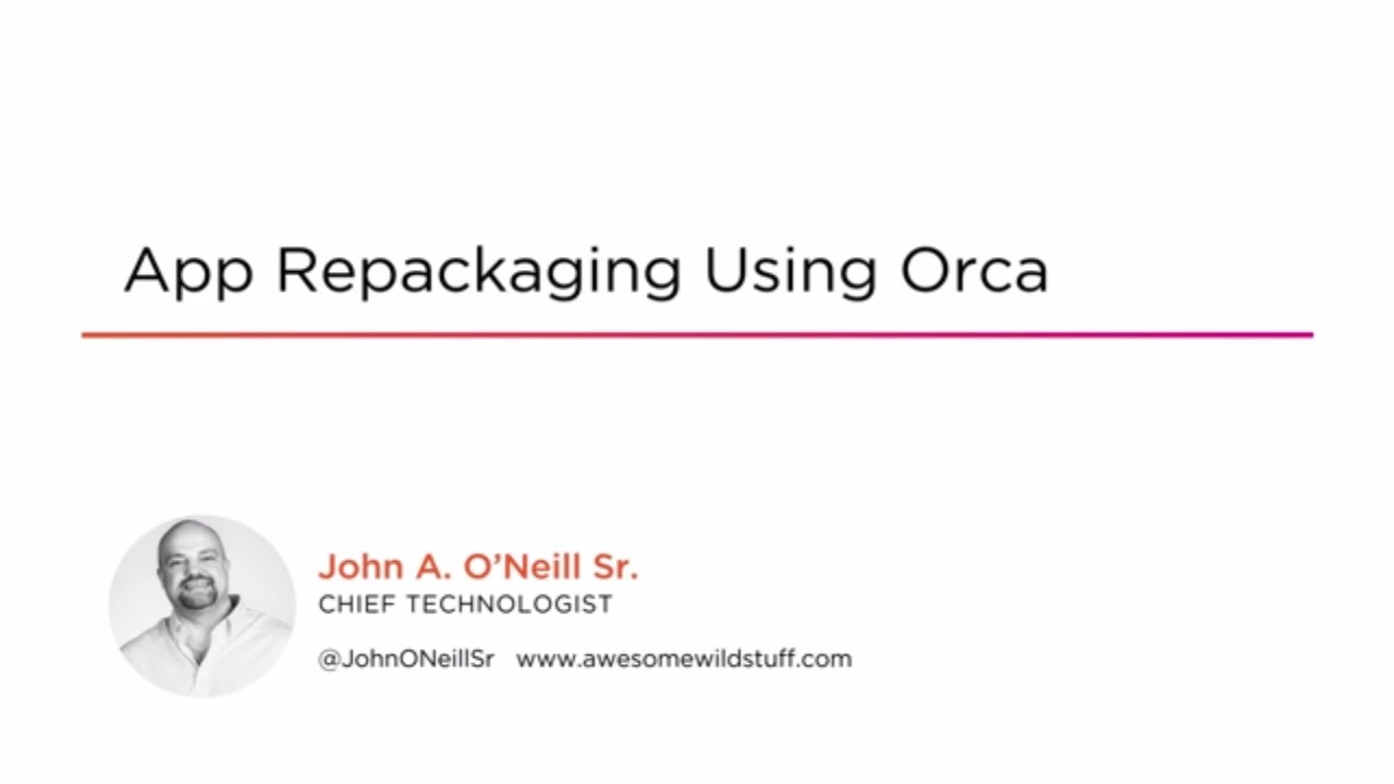 Course Preview: App Repackaging Using Orca - YouTube